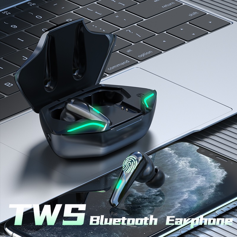 G11 Bluetooth Gaming Earphones with LED Lights Low Latency and Gaming ...