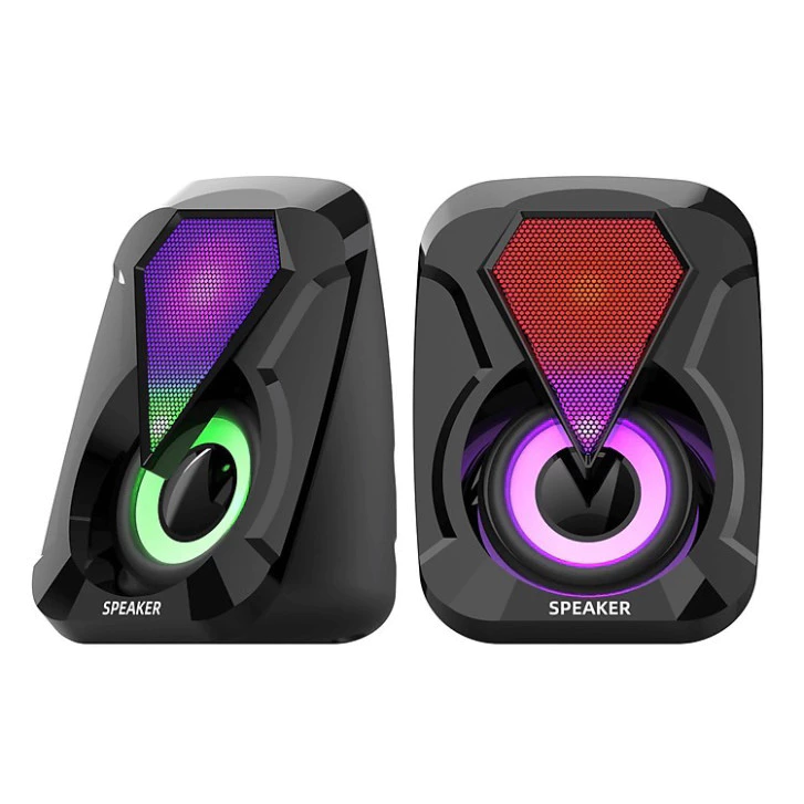 E-1053 Computer Speaker, 3Wx2, Small Body Deep Woofer, Stereo 2.0 USB ...