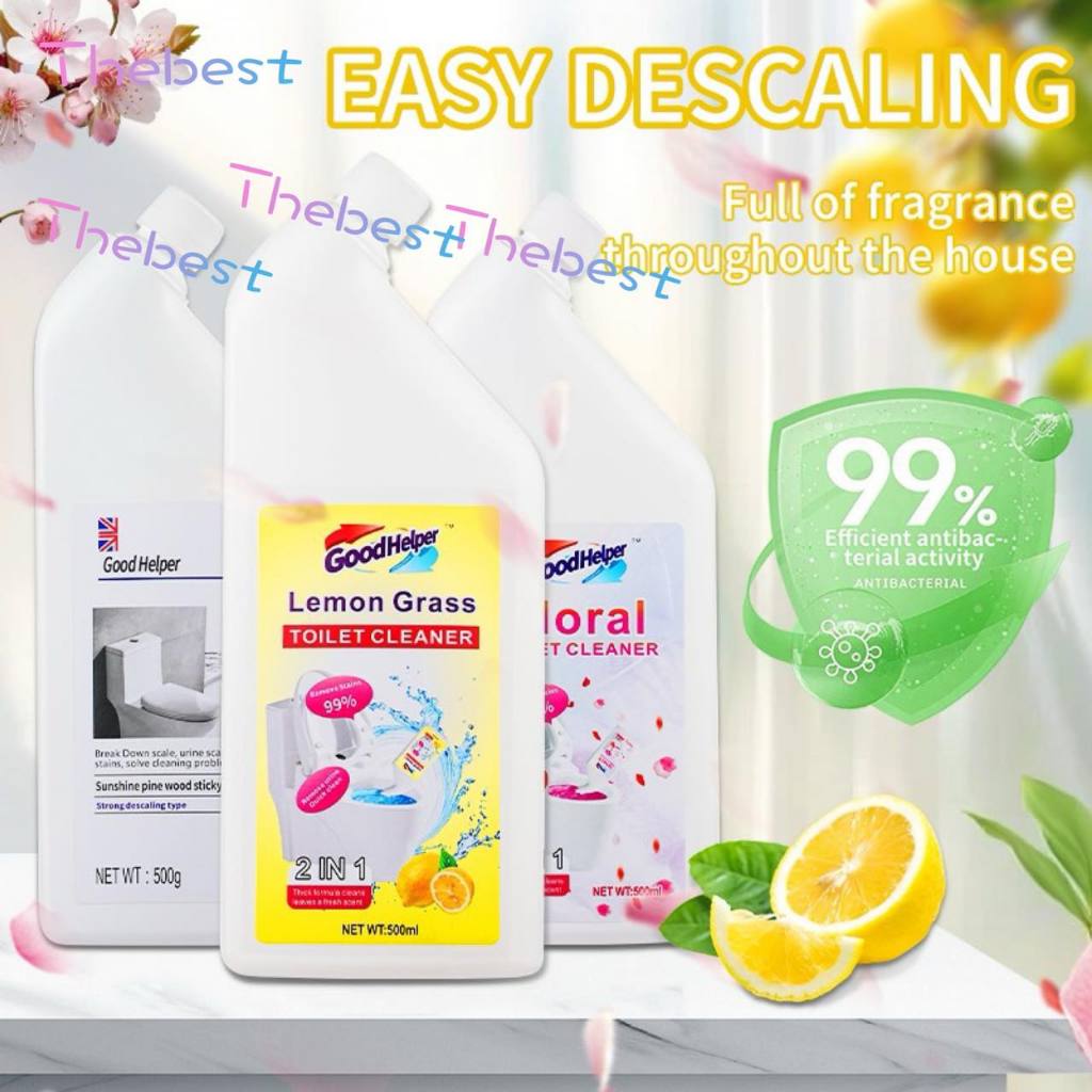 1pcs Floral Natural Cleaning Urine Scale Rust Grease Toilet Bowl ...