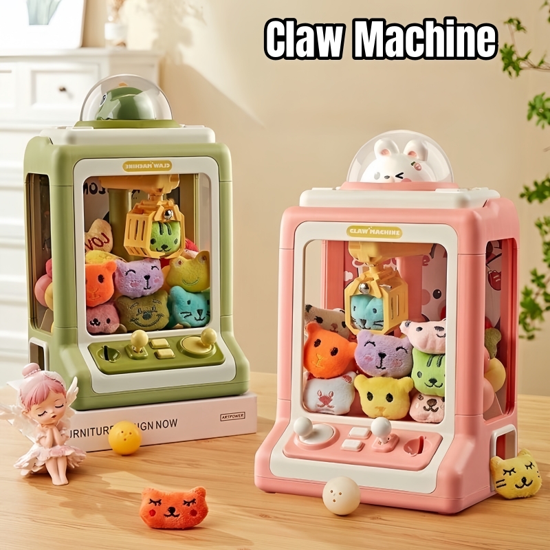 Children Coin Operated Play Game Claw Crane Machine Toys Dual Power ...