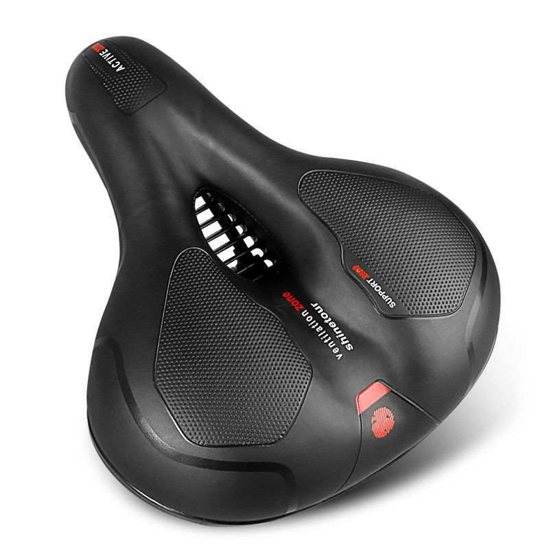 Super Comfort Bike Saddle - Hollow Design with Rear Signal Light & Wide Band | Shopee Philippines