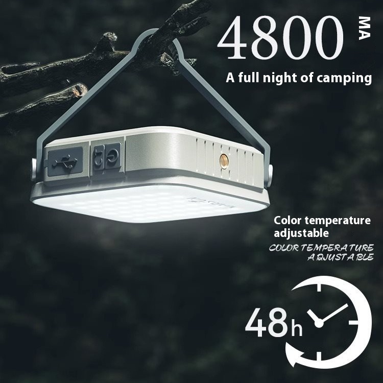 Outdoor multifunctional camping lantern led emergency super bright long ...