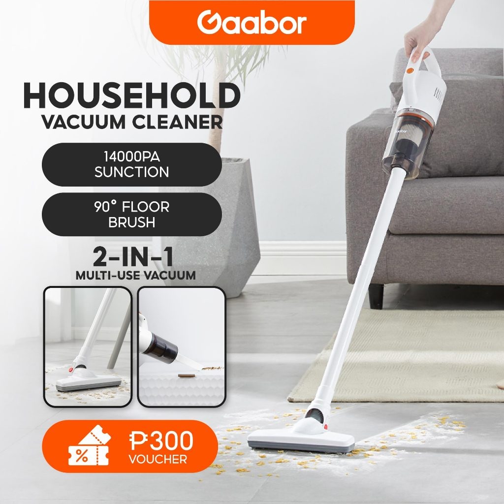 Gaabor Dust Remover White Strong Suction Large Capacity Transparent ...