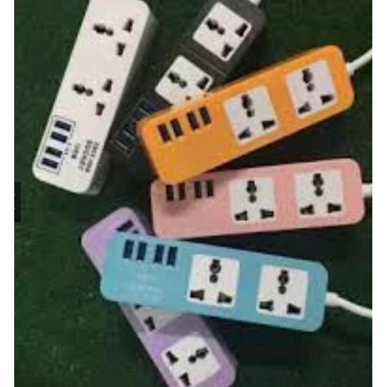 USB Socket 4 Ports S204 Universal USB Socket Charging Station Portable ...