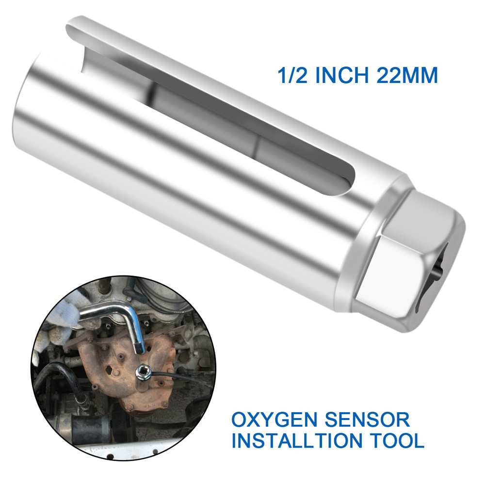 Universal Auto Oxygen Sensor 22mm 1/2" Drive Socket Wrench Drive ...