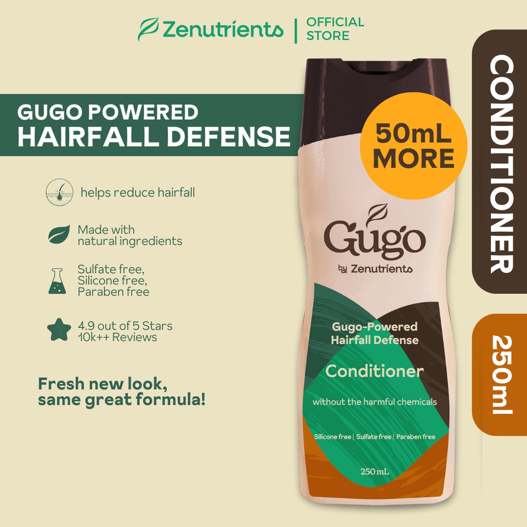 Zenutrients Gugo Anti Hairfall Conditioner 250ml (Hairfall Rescue and ...
