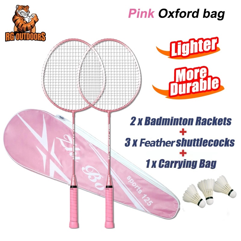 2pc Badminton Sports Paddle Original Badminton Bundle Kit With Free ...