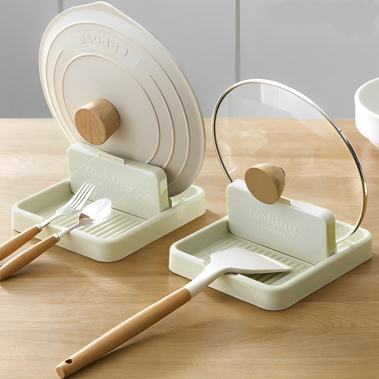 Cooker Rest Holder Cookware Lids Cutlery And Accessories Organizer Door ...