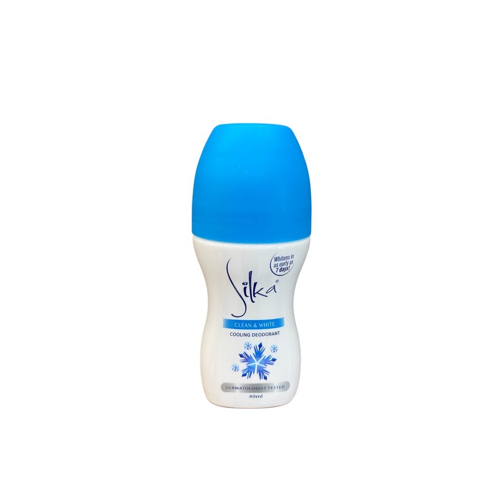 Silka Clean and White Cooling Deo 40ml | Shopee Philippines