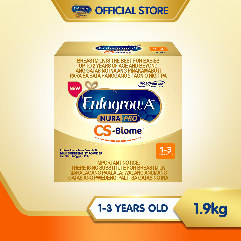 Enfagrow A+ CS Biome Milk Supplement Powder for Caesarean / C-Section Children 1-3 Years Old 1 ...