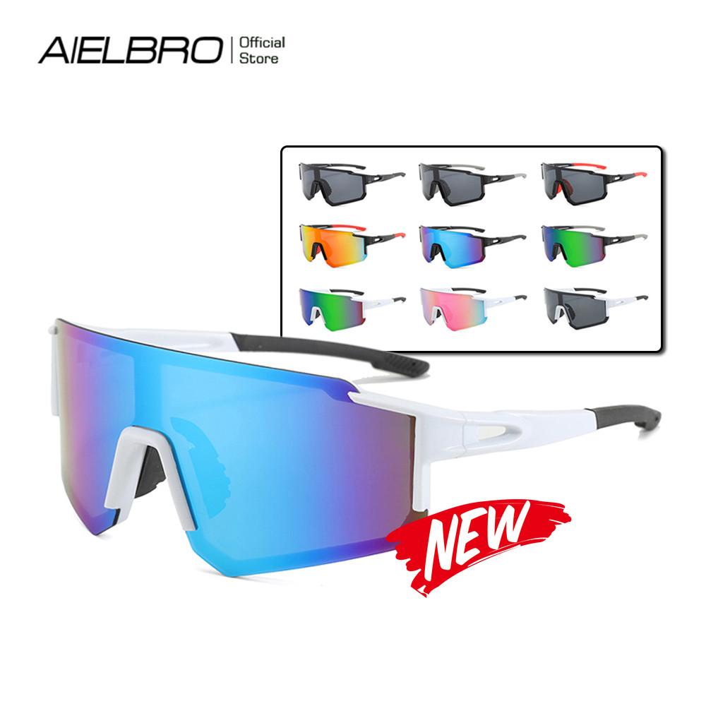 AIELBRO 2025 New Spring Summer Sunglasses Sports UV400 Cycling Glasses ...