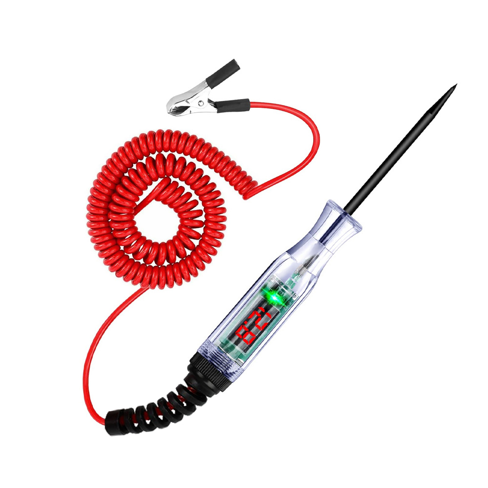 Automotive Test Light Digital LED Circuit Tester, DC 3V-48V Auto ...