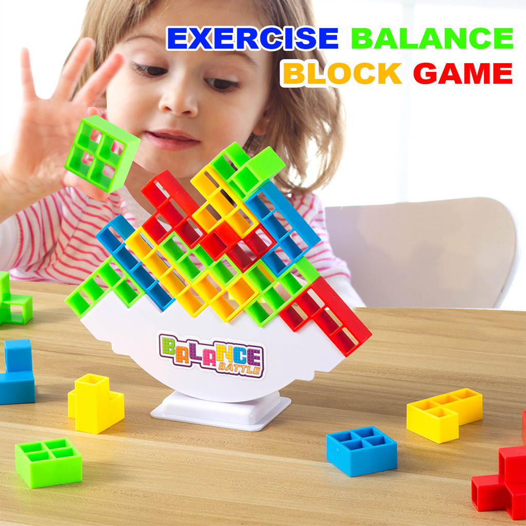 Children Tetris Stacking Music Building Blocks Three-Dimensional ...