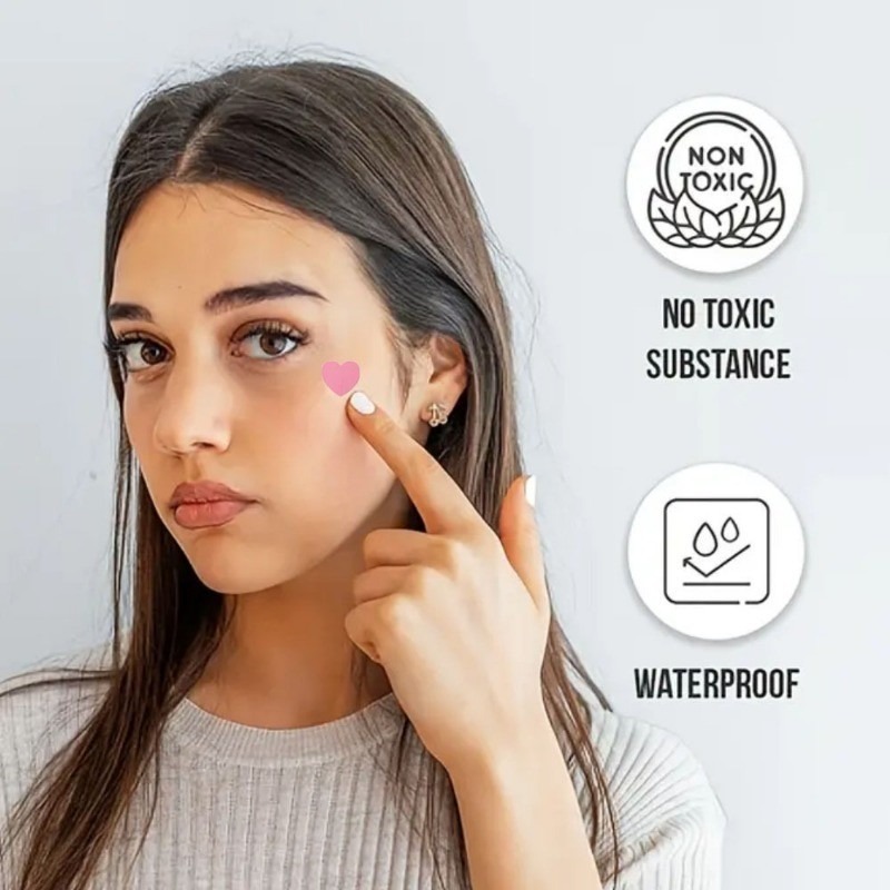 【HOT】360PCS Mini Acne Removal Patch Invisible Anti-Acne Sticker - Black ...