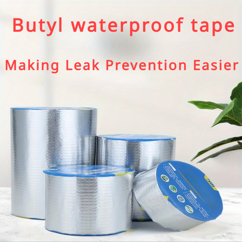 Butyl waterproofing leakage repair tape paste cement floor dry crack ...