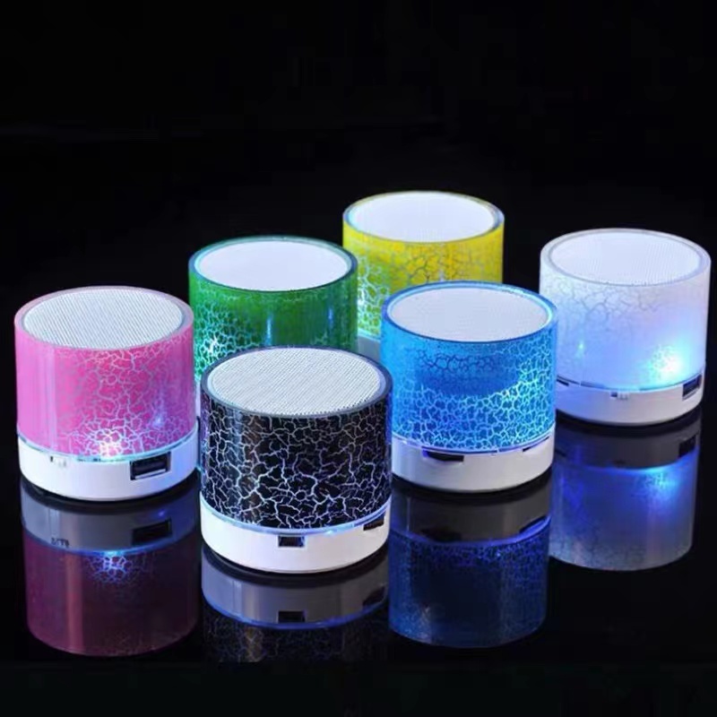 Portable Mini LED Bluetooth Speaker Powerful Sound Bluetooth Dancing ...