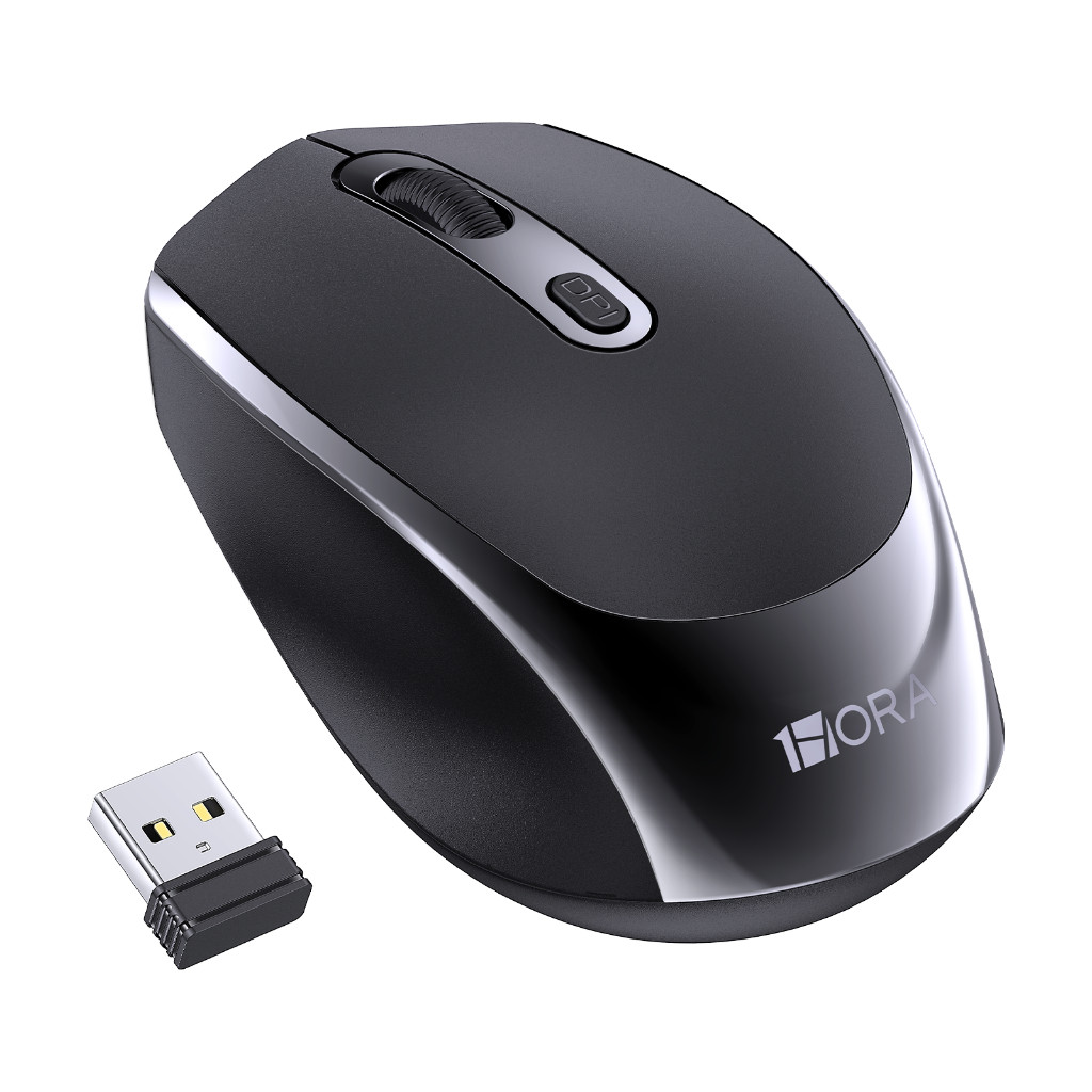 1Hora Wireless Mouse 2.4G Silent Battery Section Mice | Shopee Philippines