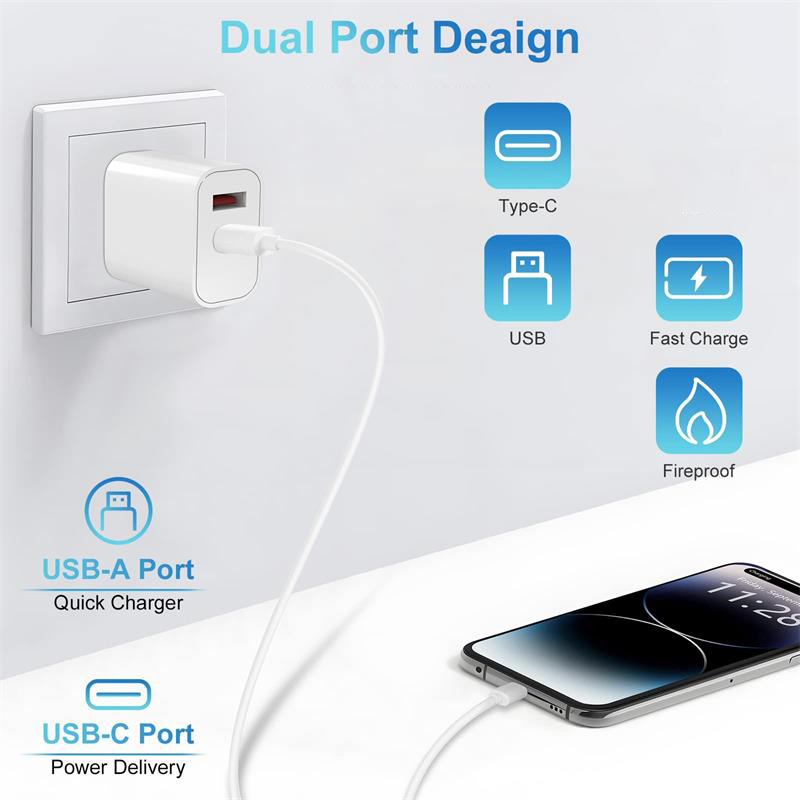Super Fast Charge USB Type C Charger 3A QC/PD3.0 Portable Adapter 748 ...