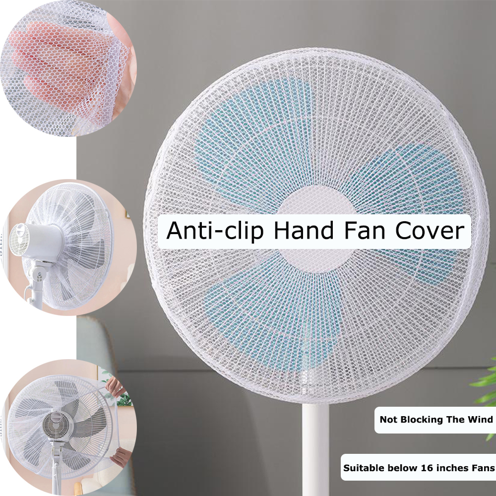 Round Eletric Fan Anti-pinching Finger Protector Protective Cover ...