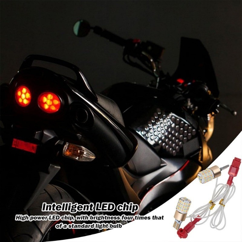 12V Firefly Style Dual Contact LED T15 Signal Park Light Dual Mode by ...