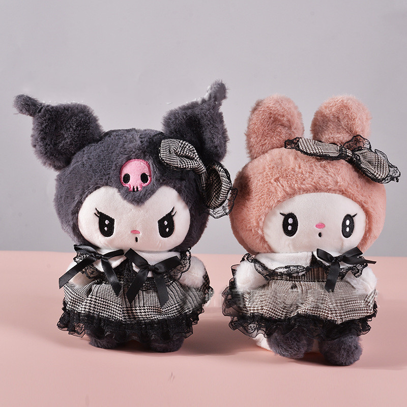 30cm Dark Gothic Oversized Plush Doll, Cute Bed Companion, Dolls ...