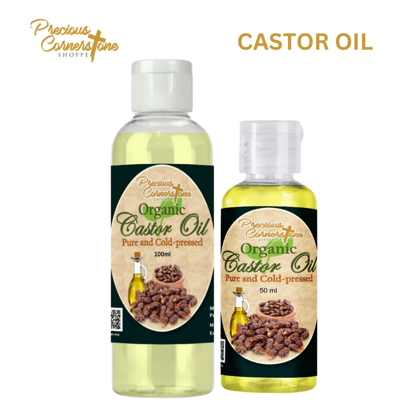 Pcs Castor Oil 100% Pure Cold Pressed (100ml | 50ml | 30ml | 20ml ...