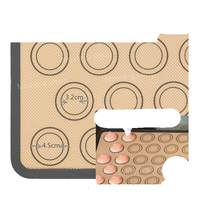Silicone Baking Mat Nonstick Macaron Cake Cookie Pastry Oven DIY Sheet ...