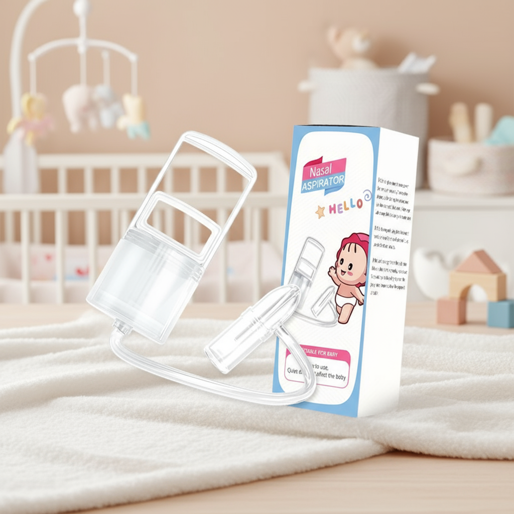 Gentle Baby Nasal Aspirator, Handheld Vacuum Tool for Newborn and ...