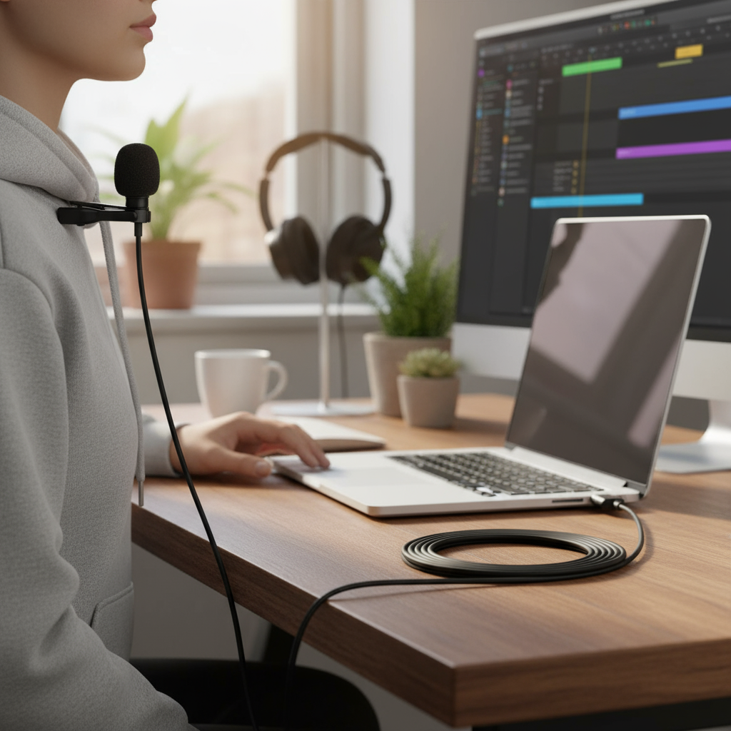 Omnidirectional USB Condenser Microphone Ideal for Interview, Video ...