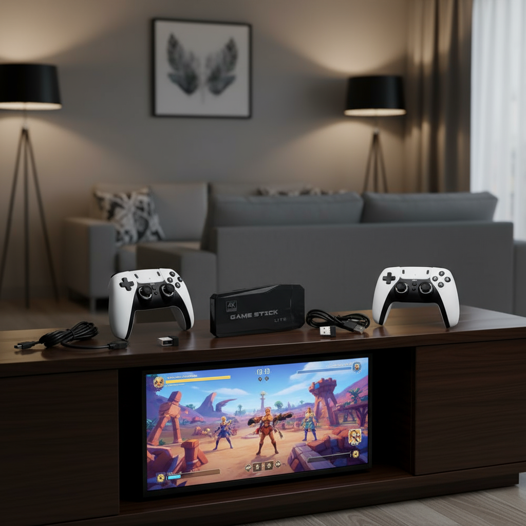 RM8 PRO Retro Gaming Stick 4K HDMI Console 20000+ Games Wireless ...