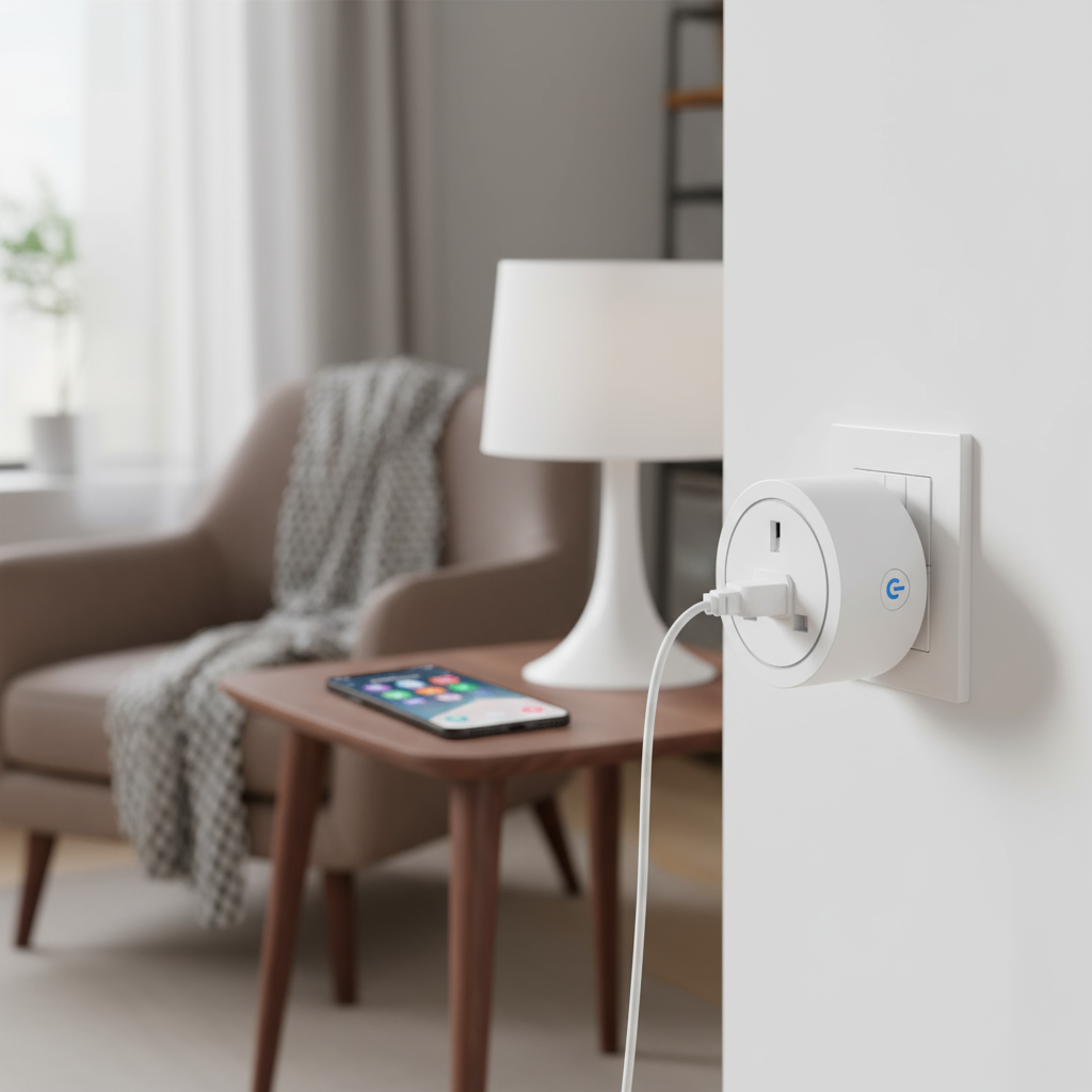 WiFi 16A UK Smart Plug with Energy Tracking, Timer, Schedule Supports ...