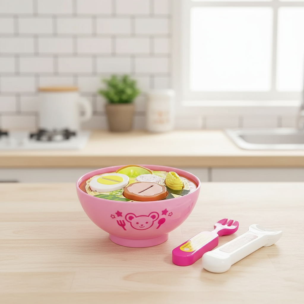 Jelly Pudding Toy Kit - Noodle Feeding Activity for Girls Role Play ...