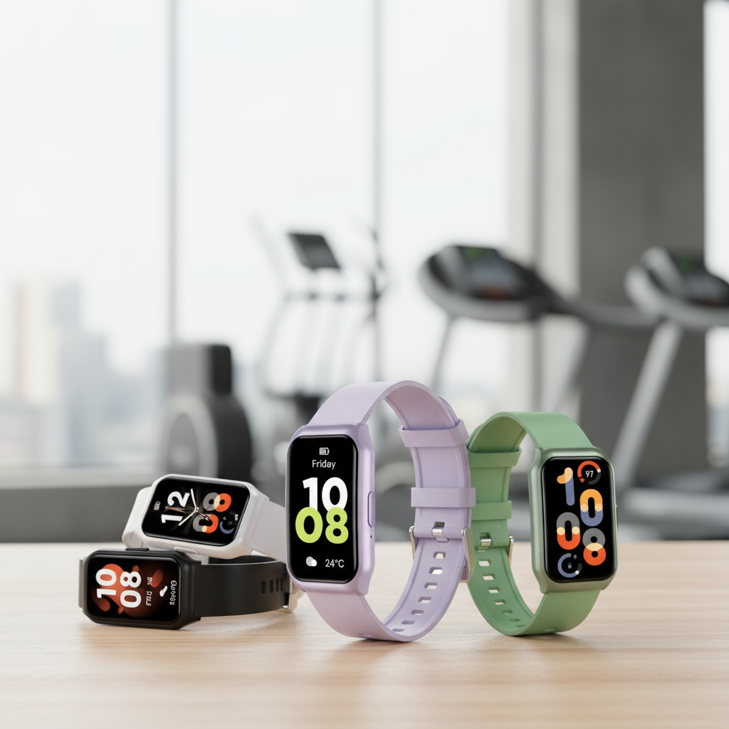 Smart Watch 2025 Curved Screen Health Watch Heart Rate Blood Oxygen ...