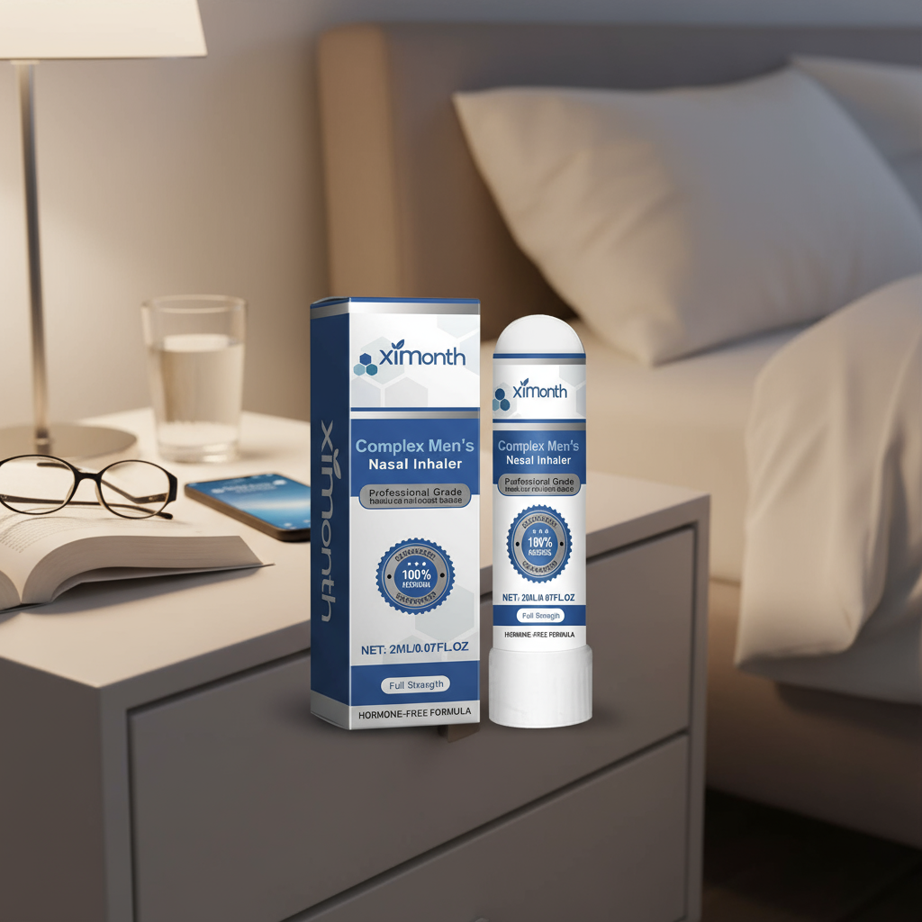 Men's Nasal Inhaler Blend - Natural Stick for Revitalizing Energy and ...