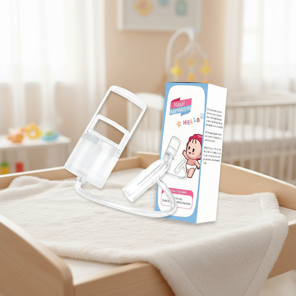 Baby Nose Vacuum Suction Cleaner Handheld Tool for Congestion Relief ...