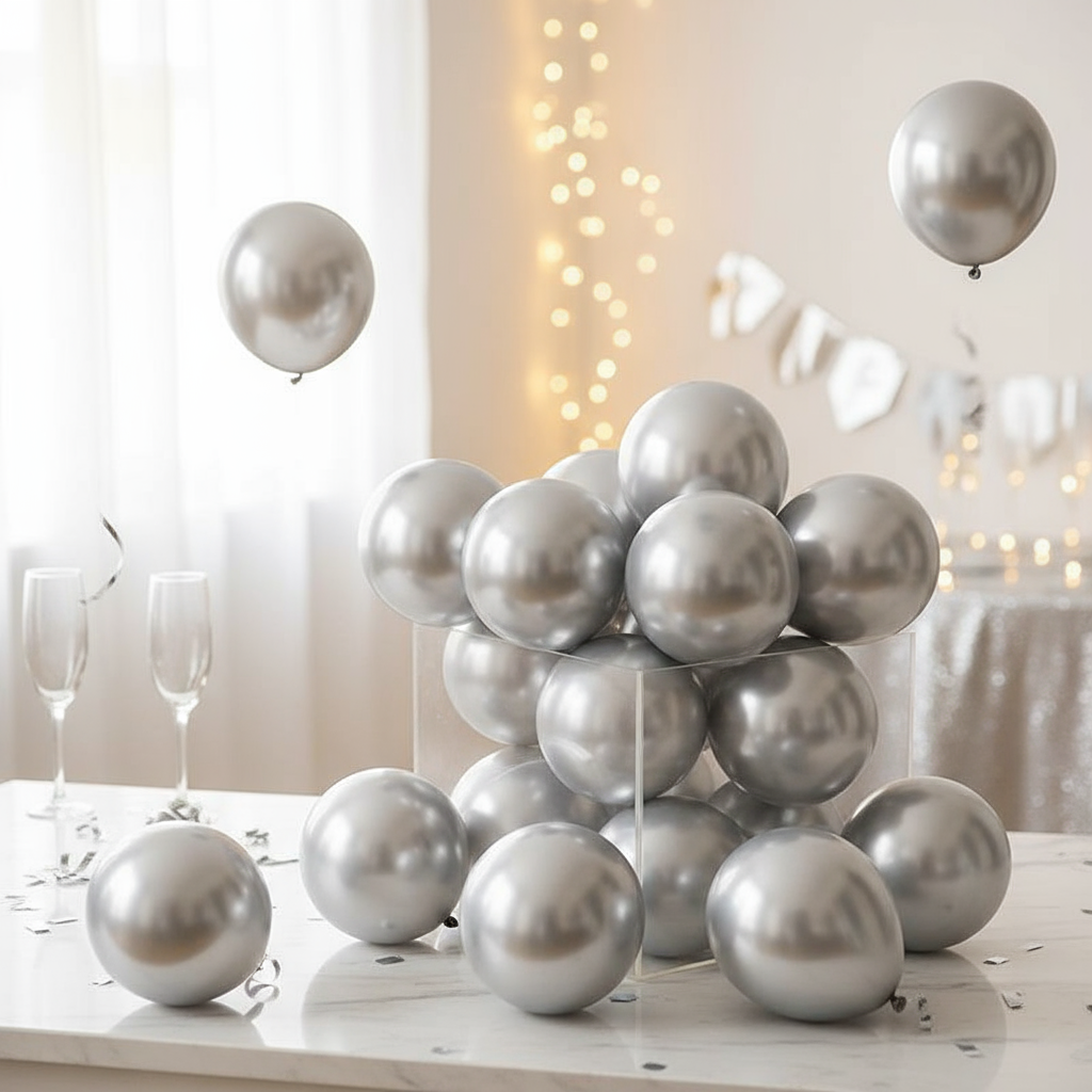 50 Super Sparkling Balloon sets for birthday decoration, weddings ...