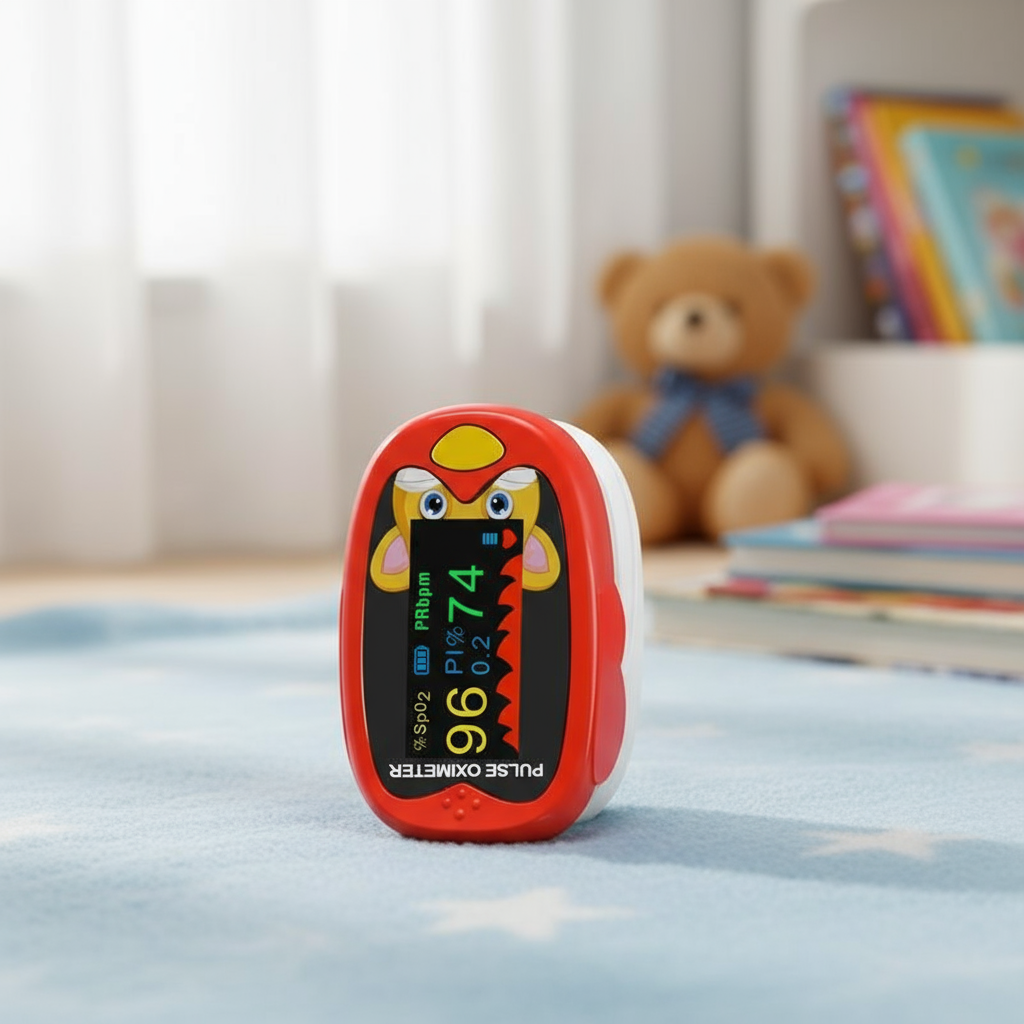 Pediatric Pulse Oximeter, Spo2 Blood Oxygen Saturation Meter for Babies ...
