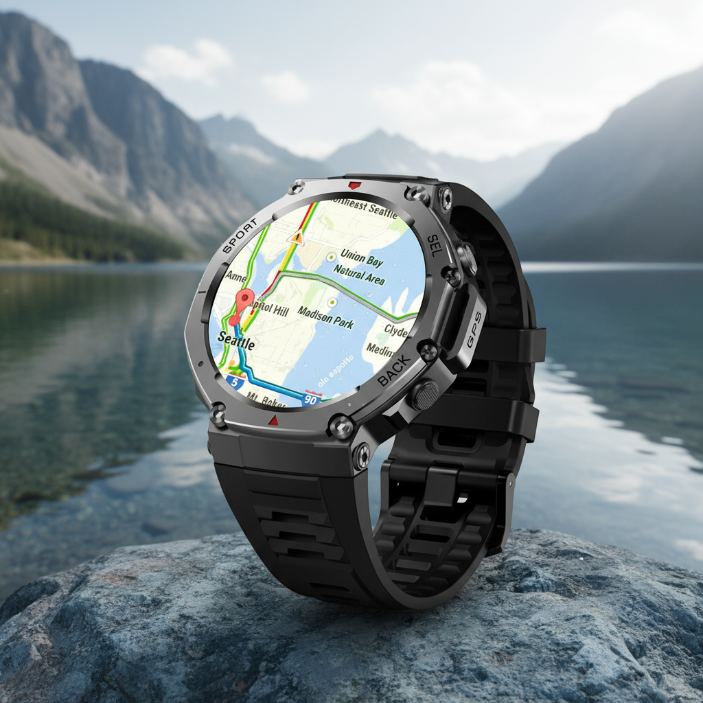 Swim-Ready Smartwatch 50M Waterproof Original for Amazfit T-Rex 3 Built ...
