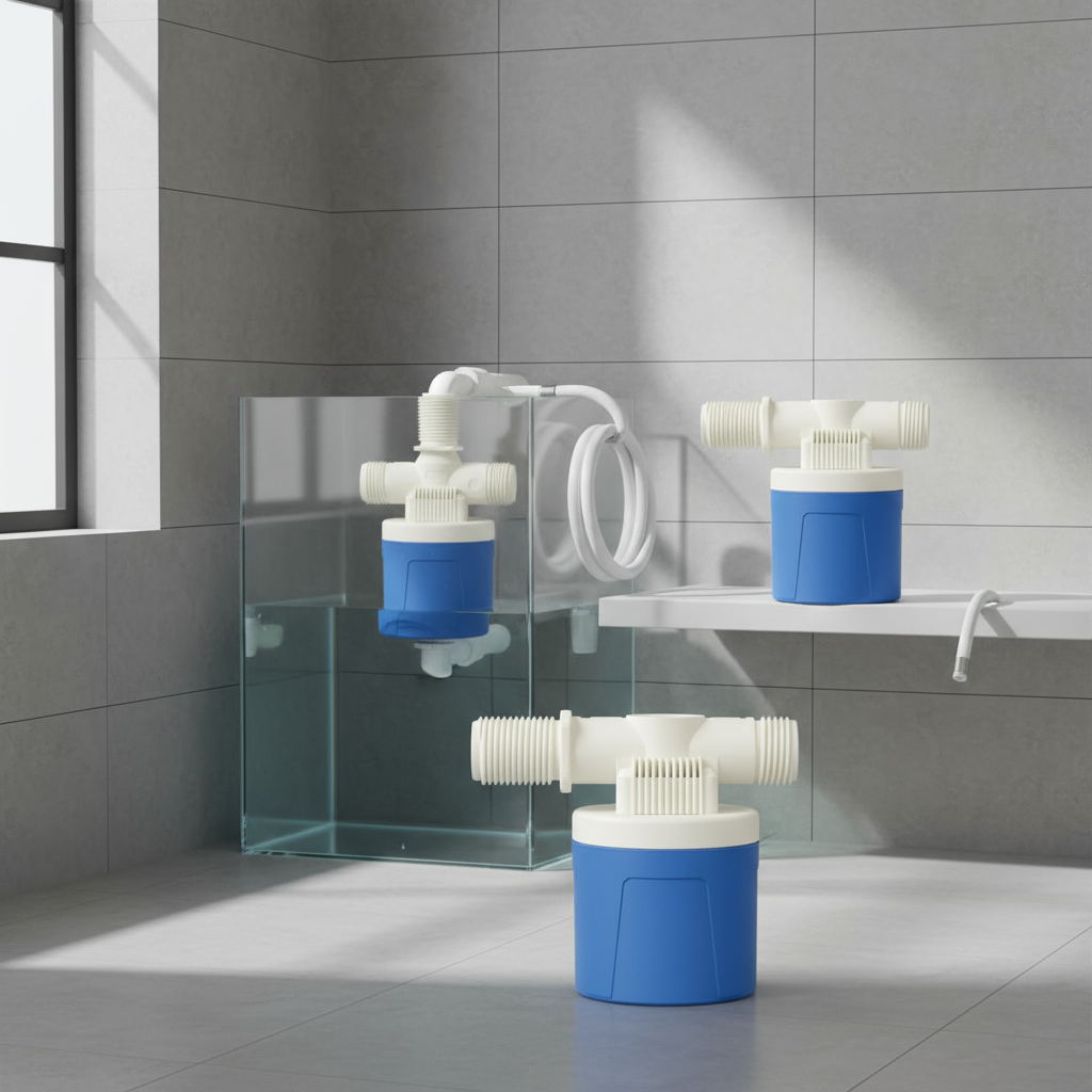 4-Point Ball Switch Float Valve Automatic Water Level Controller for ...