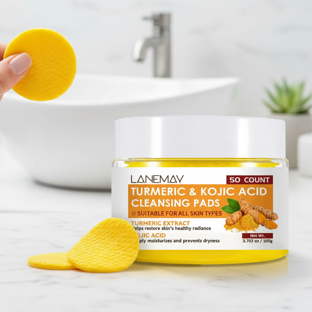 Effective Turmeric and Kojic Acid Pads - Keeps Skin Hydrated, Reduces ...