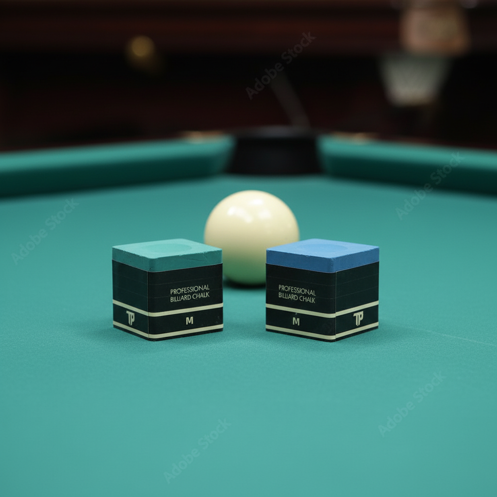 TP Oily Black Eight Snooker Chalk, Professional Billiard Cue Tip Powder ...