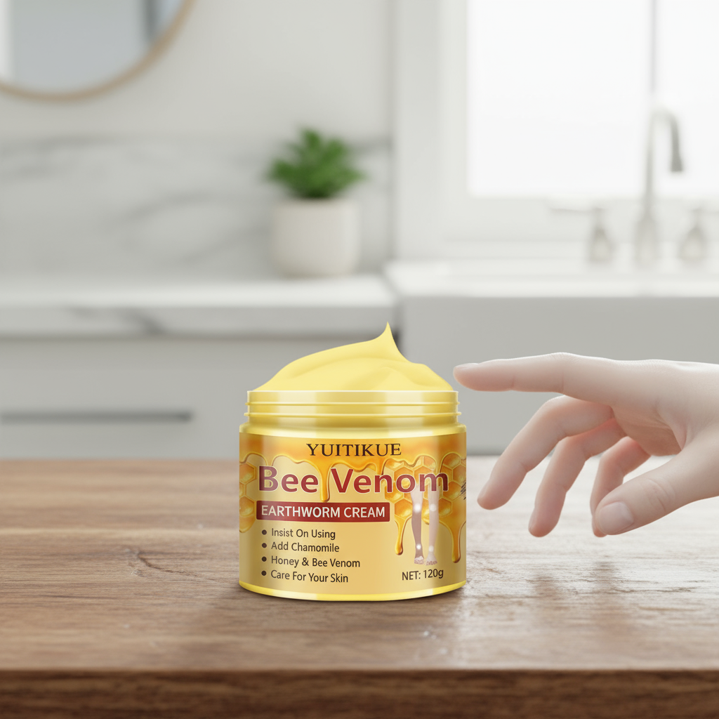 Daily Moisturizing Cream with Bee Venom, Chamomile Honey and Earthworm ...
