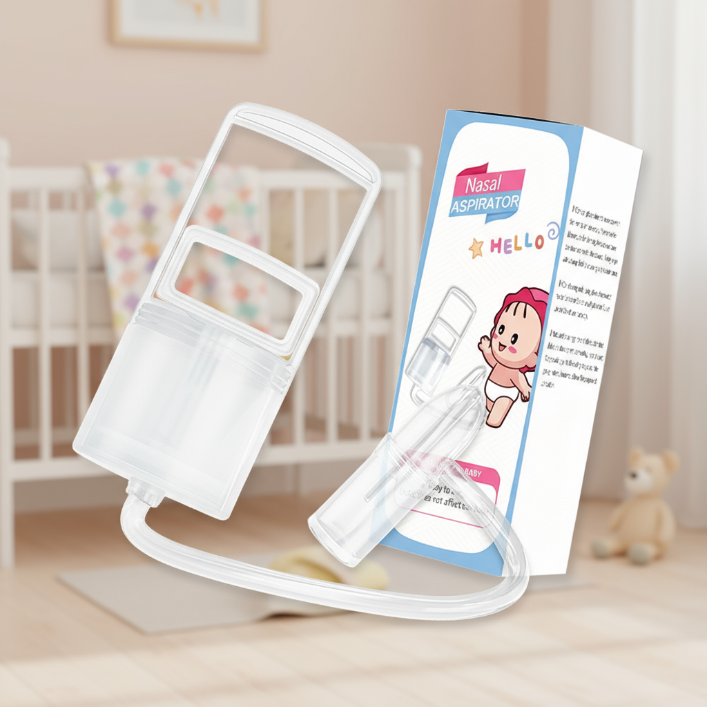 Infant Nose Suction Device – Gentle Tip, Manual Pump, Mucus Extractor ...
