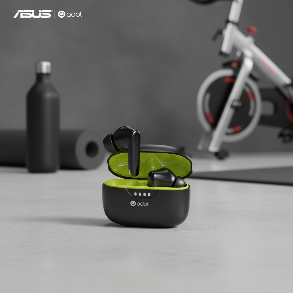 ASUS TWS-R06 Wireless Earphones HD Audio Gaming Headset with Mic ...