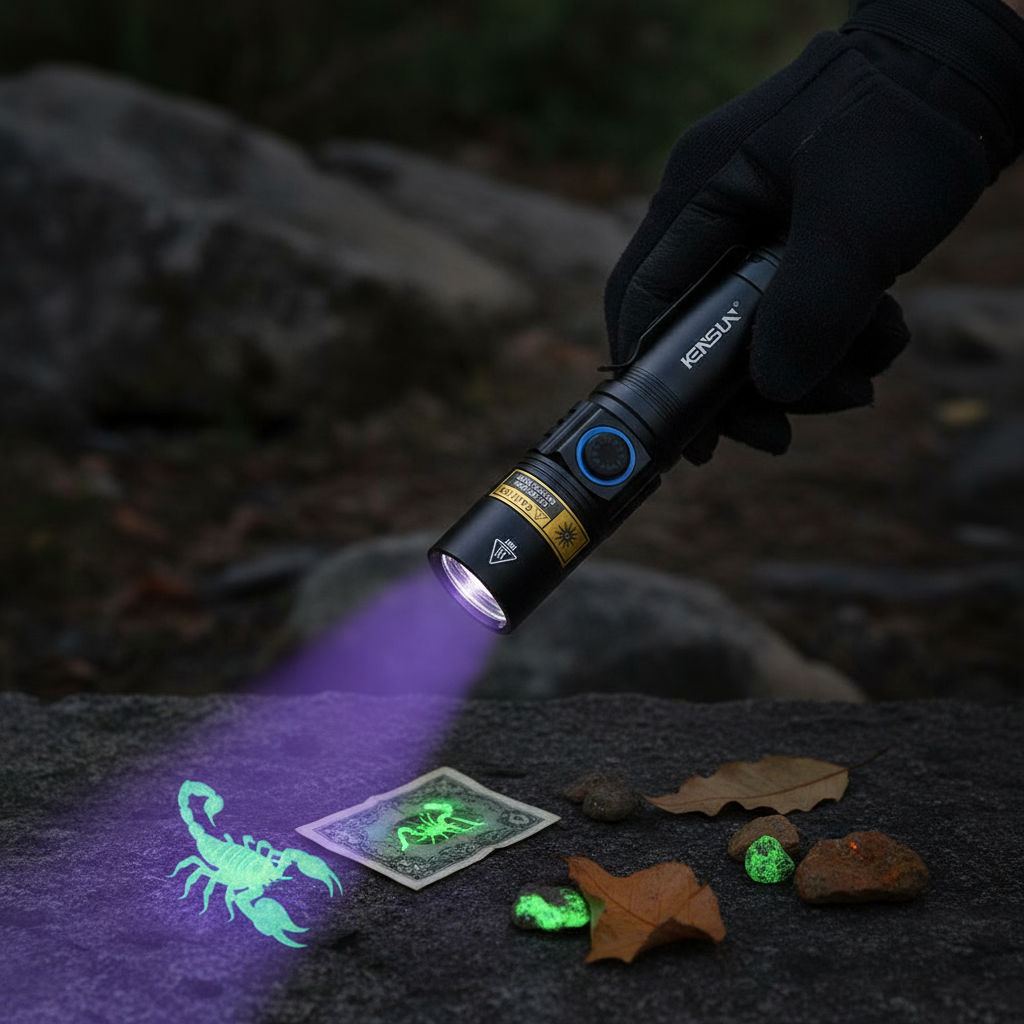 Ultraviolet Flashlight - Pet Stain, Scorpion, Mineral and Leak ...
