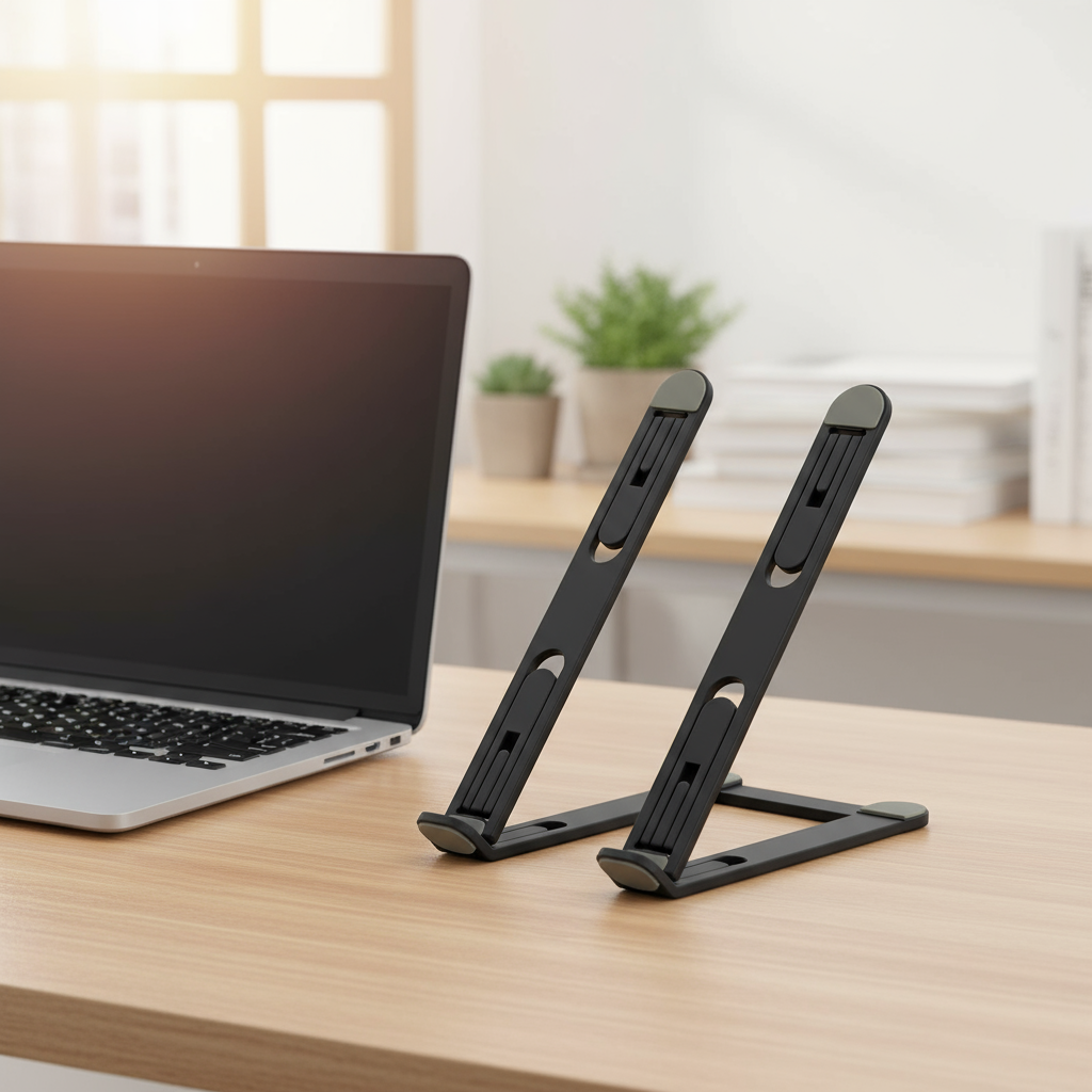 Lightweight Laptop Stand With Multiple Adjustments For Better Heat ...