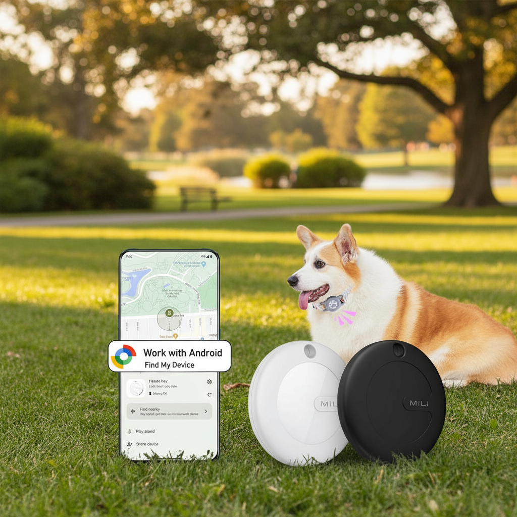 MiLi Tag Smart GPS Tracker for Cats and Dogs, Waterproof Anti-Lost ...