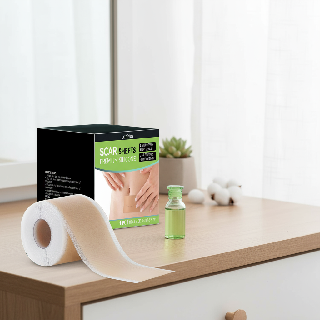 Silicone Scar Patch for Lightening Surgical, Acne, and Burn Scars 150cm ...