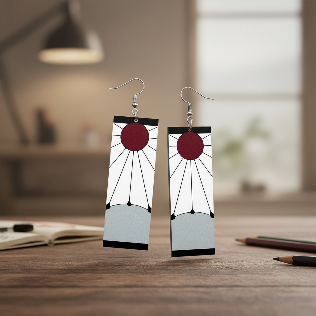 Earrings Featuring Tanjiro, Nezuko, and Inosuke from Demon Slayer Corps ...