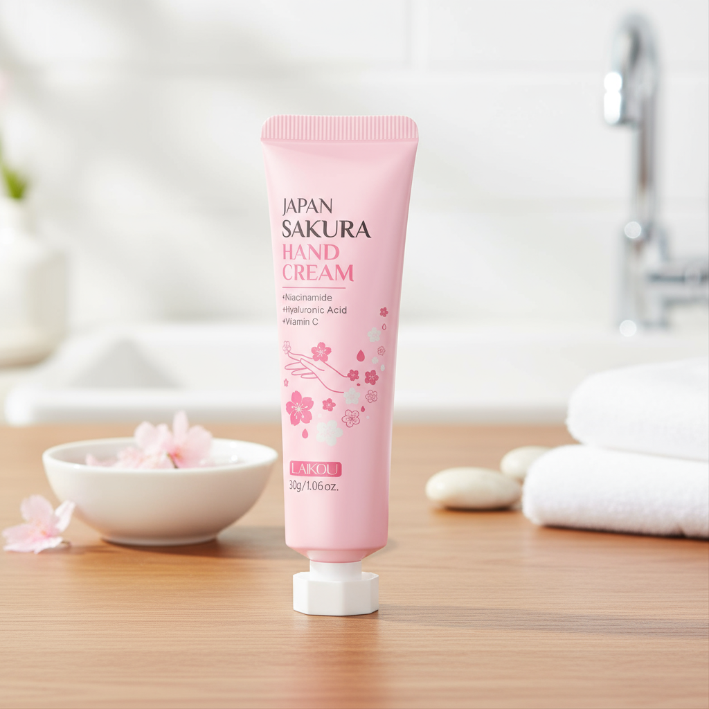 LAIKOU Japan Sakura Hand Cream 30g - Hydrating & Velvety Hands | Shopee ...